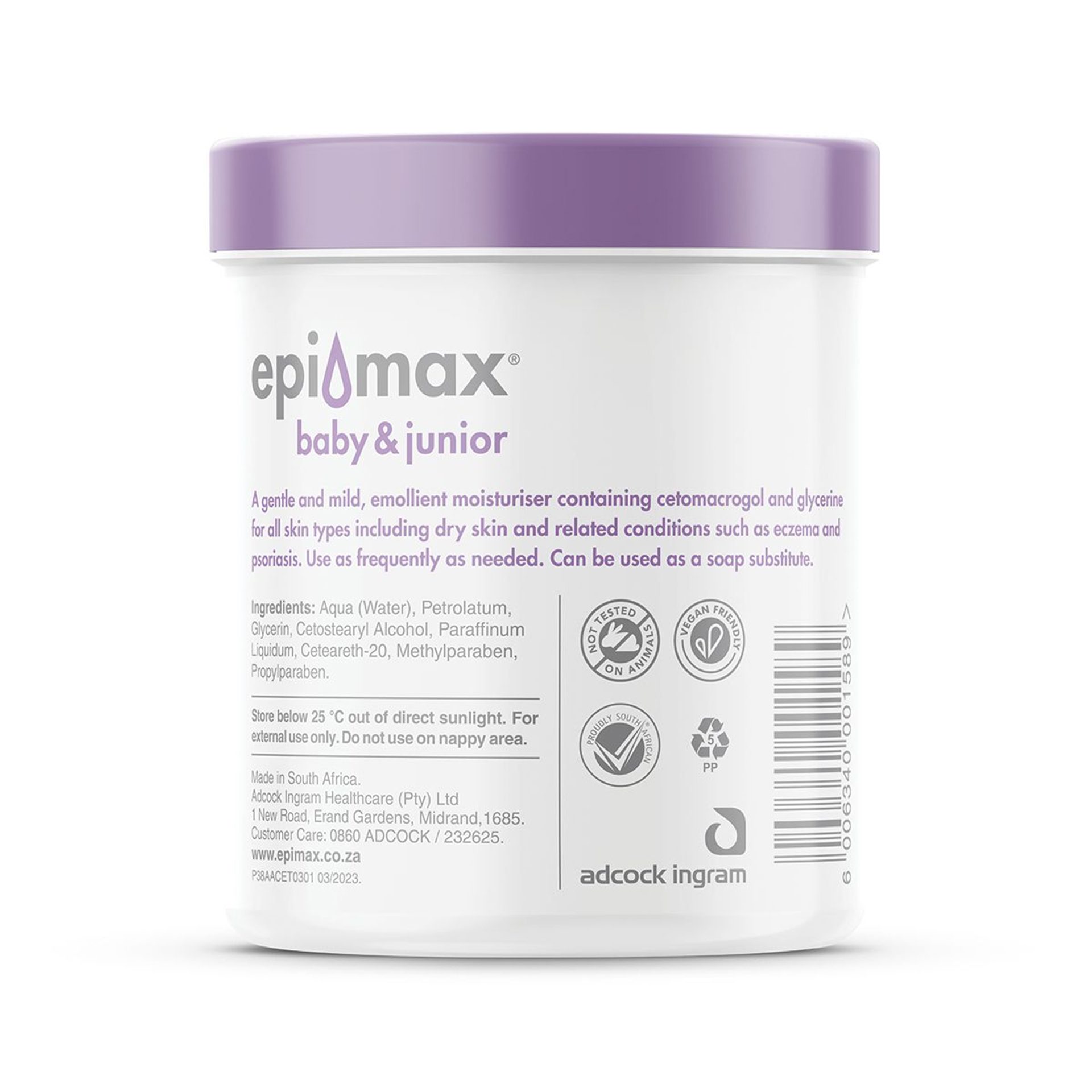 Epi-Max Junior & Baby Cream 400g